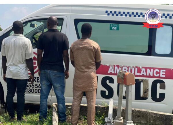 TCN applauds NSCDC for arresting three suspected vandals in Osun ...